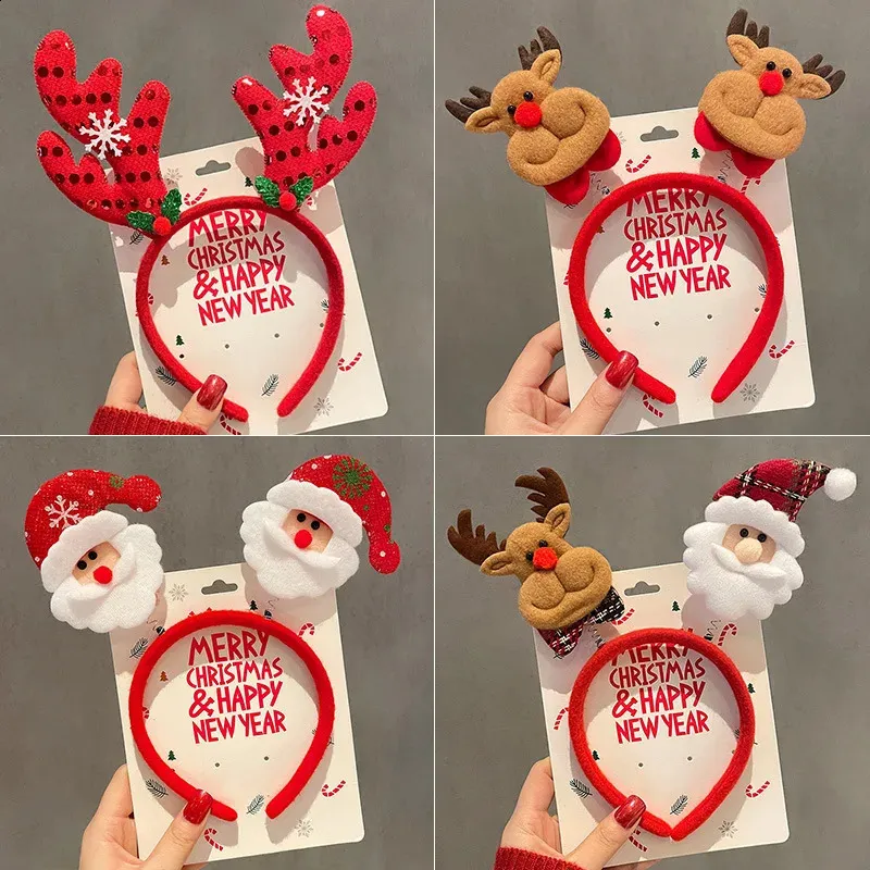 Festive Holiday Headbands - Classic Christmas Styles for Women & Girls ...