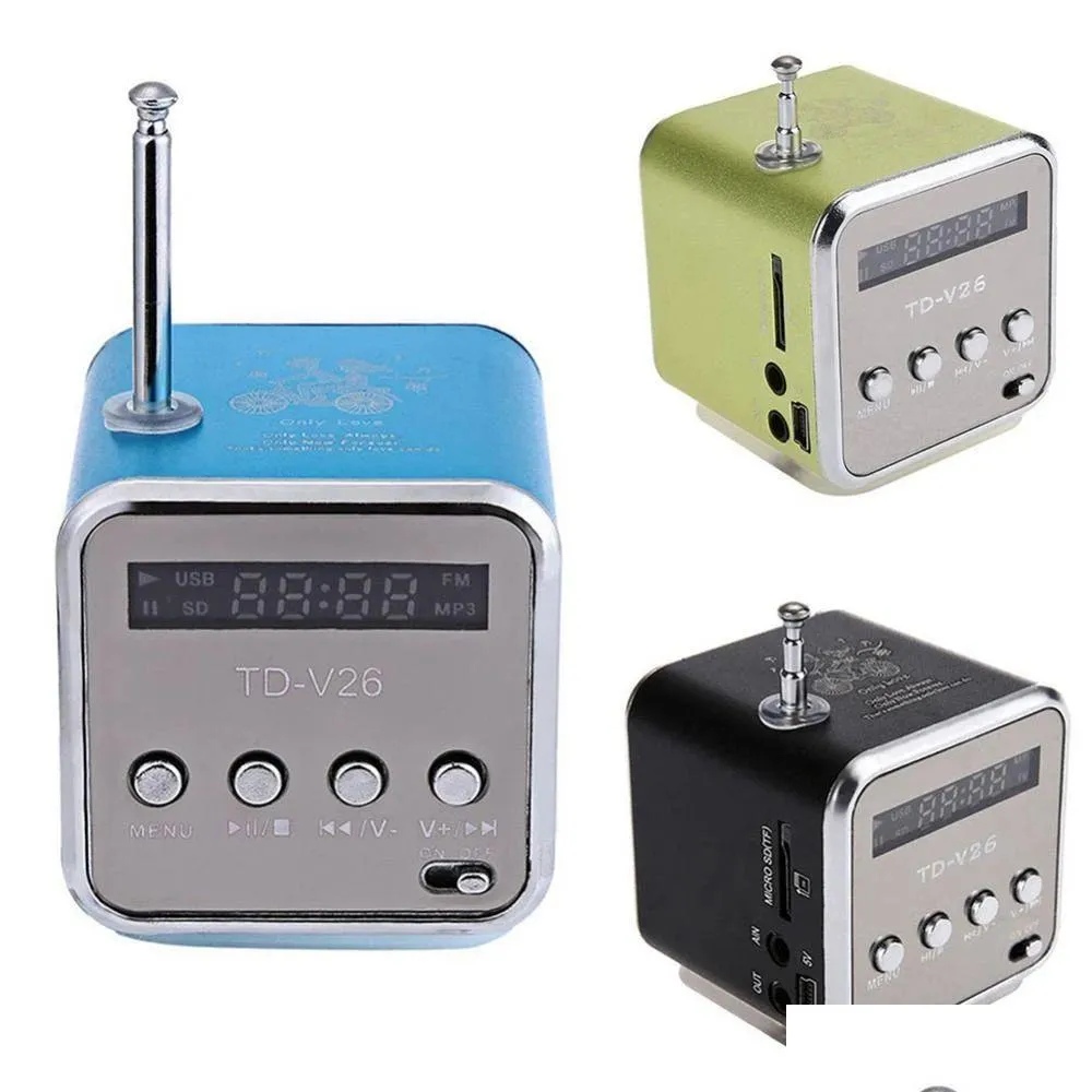Mini Bluetooth Wireless Speaker With FM Radio And Micro SD Card Support ...