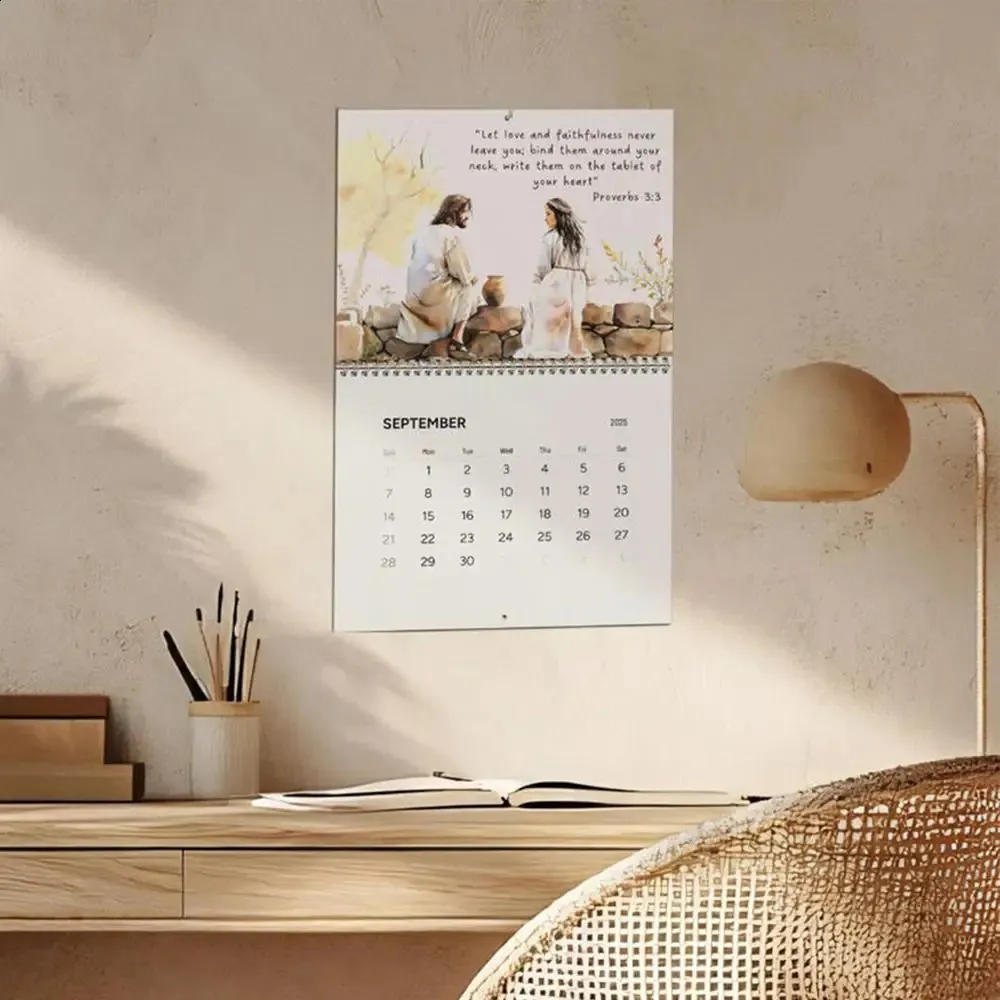 Wholesale 2025 Christian A0 Wall Calendar Decorative Calendar For The ...