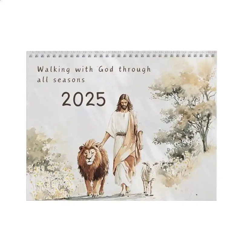 Wholesale 2025 Christian A0 Wall Calendar Decorative Calendar For The ...