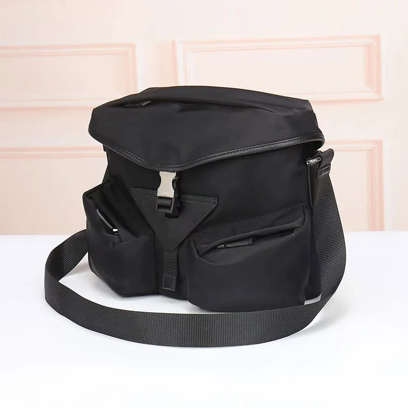 Designer Men Messenger Bag Luxury Jacquard Canvas Crossbody Bag Black ...