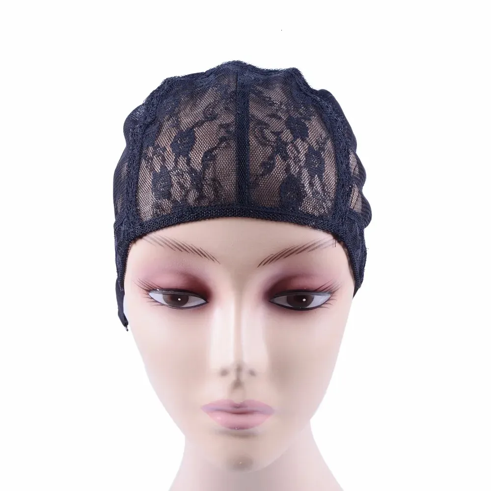 10 Pack Stretchable Black Wig Caps for Wig Making & Hair Weaving ...
