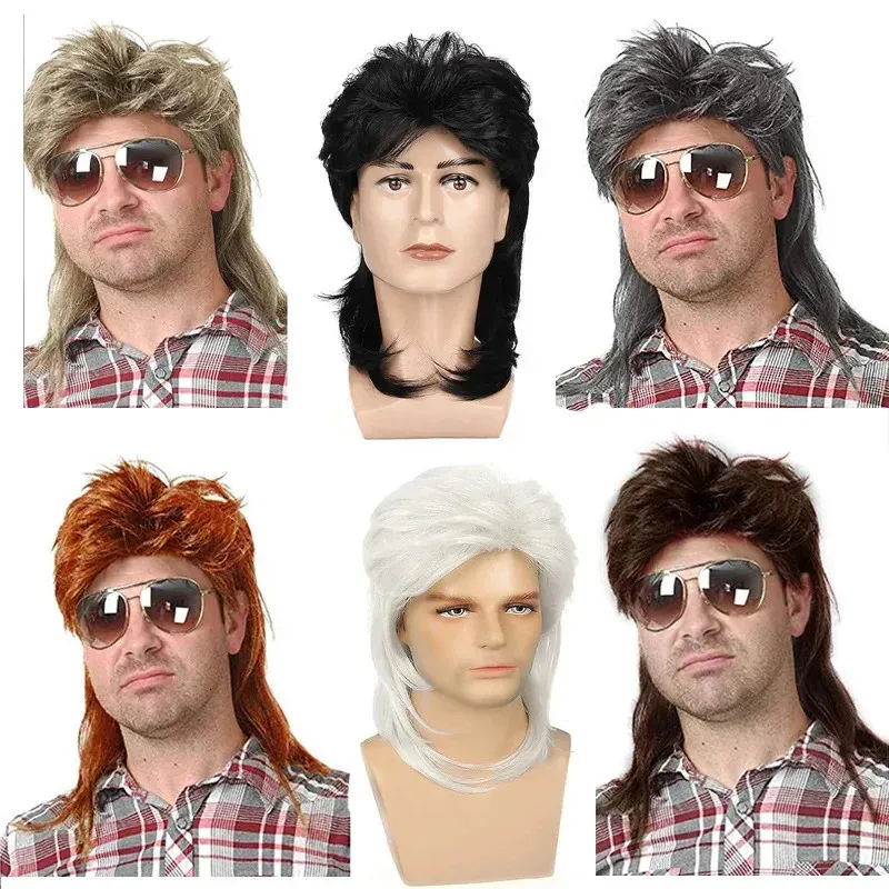 Costume Wigs: 16Inch Wig, Retro Inspired Wig For Parties, Fancy Wig For ...