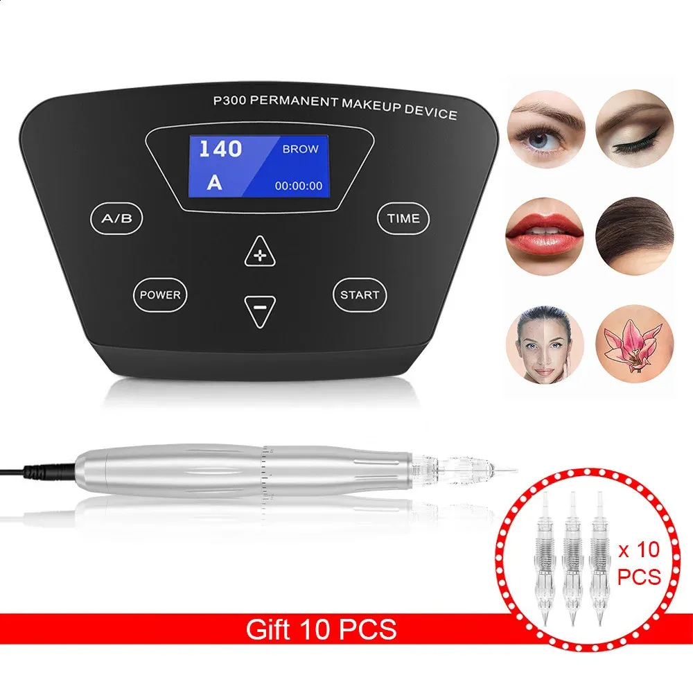 Professional Permanent Makeup Tattoo Pen Machine: Precision Rotating ...
