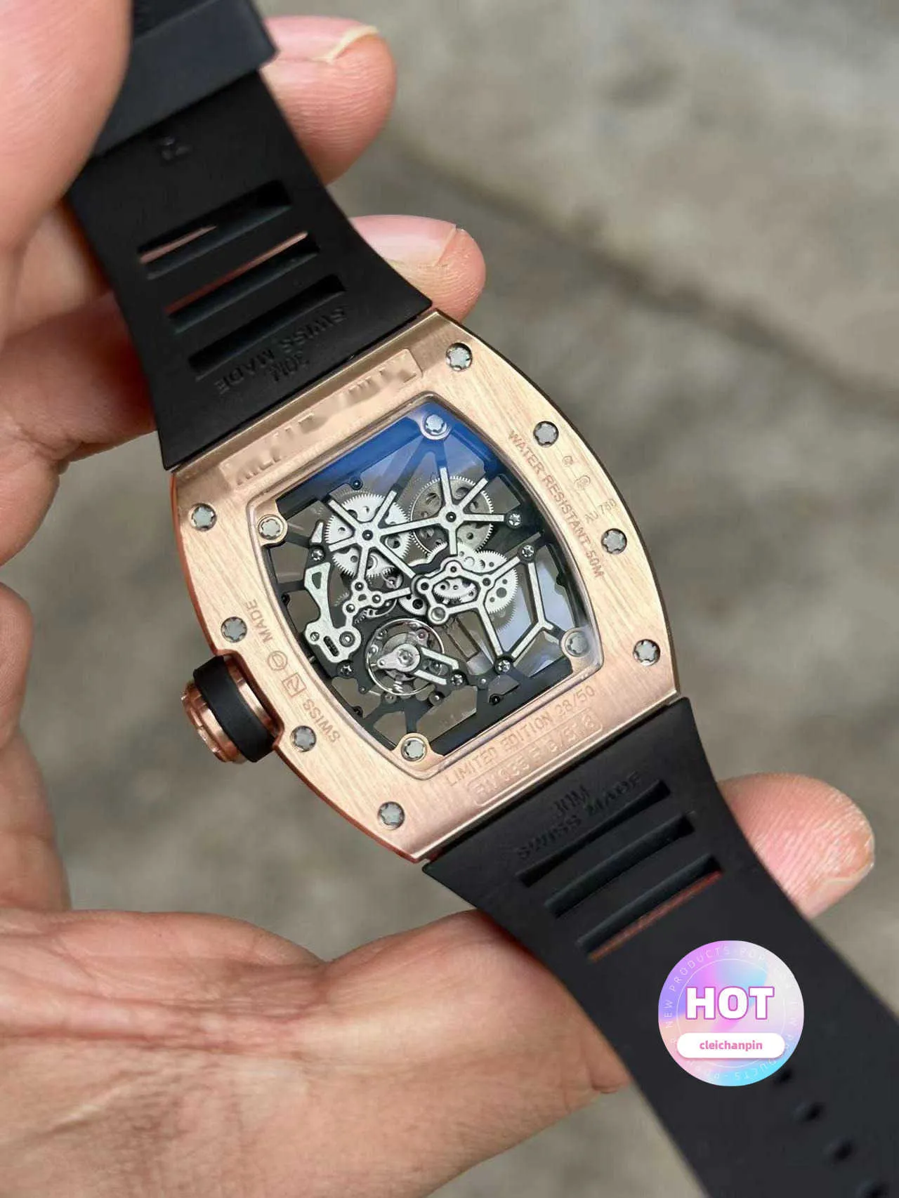 Luxury Designer Men's Automatic Watch Series 7 With Big Taurus Movement R035 By Y8LYq From ...