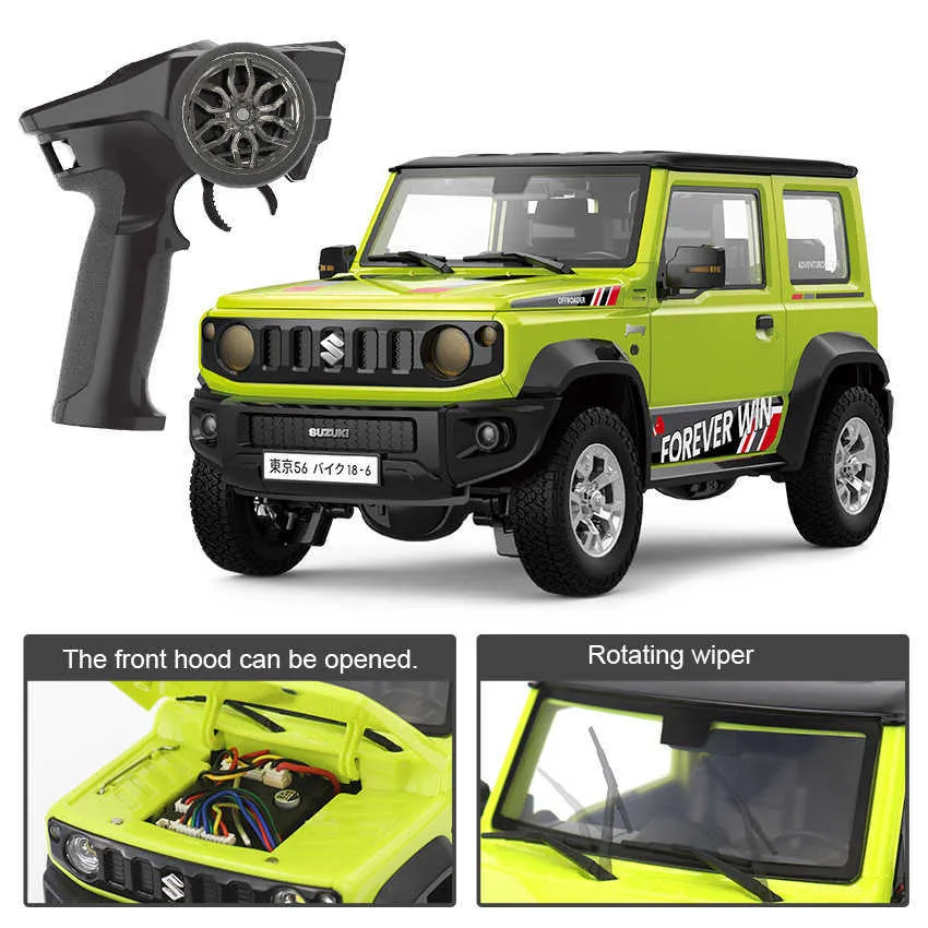 Hengguan RC Off Road Car 1:16 Scale Jimny Model Sound, Light, Smoke ...