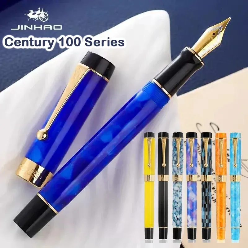 Wholesale Jinhao 100 Centennial Sailor Manyo Fountain Pen With Gold Clip And EFFM Classic Nib ...