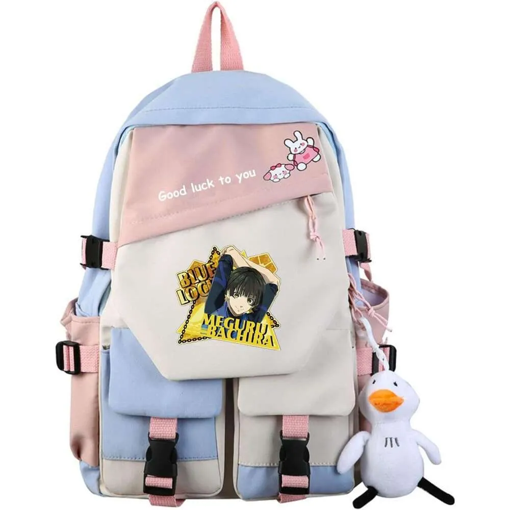 GO2COSY Anime Blue Lock Isagi Yoichi Daypack Backpack Handbags Satchel ...
