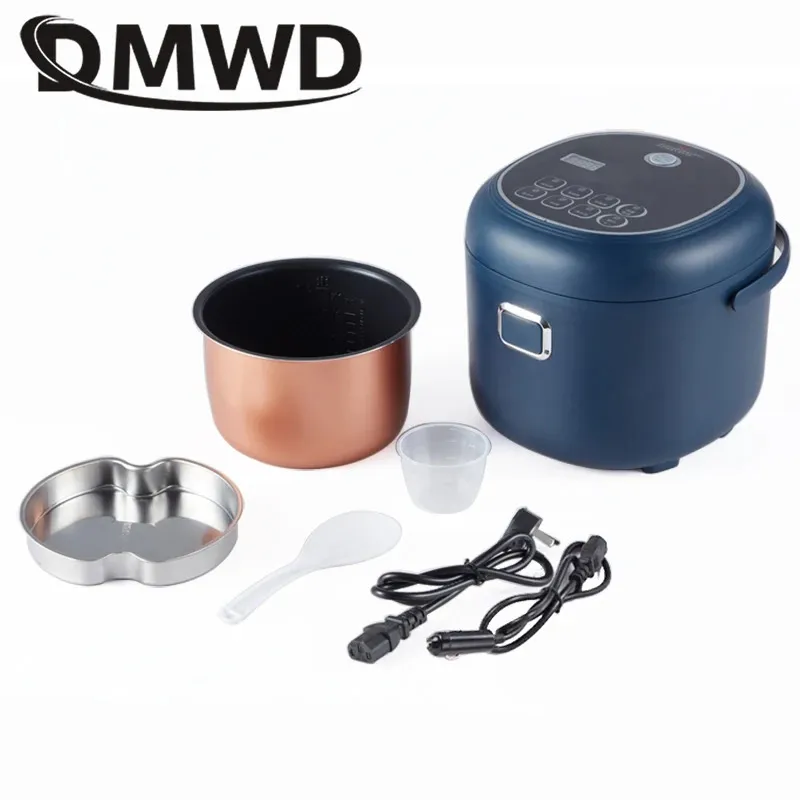 12V/24V Electric Pressure Cooker for Car & Truck: Soup, Porridge, Rice ...