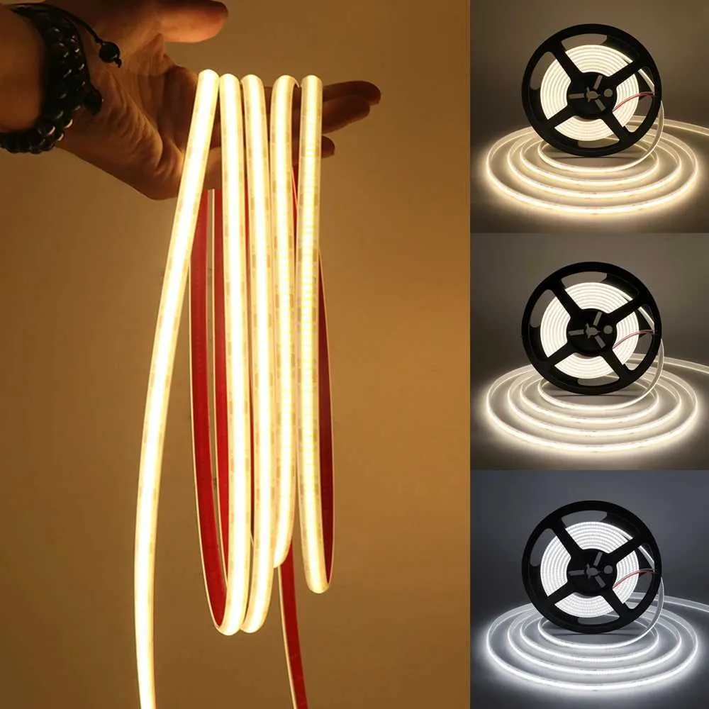 IP68 Waterproof LED Rope Lights: High Density COB Strip, 320 LEDs/m ...