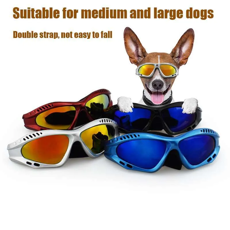 Dog Windproof Sunglasses - Golden Retriever Husky Ski Goggles ...
