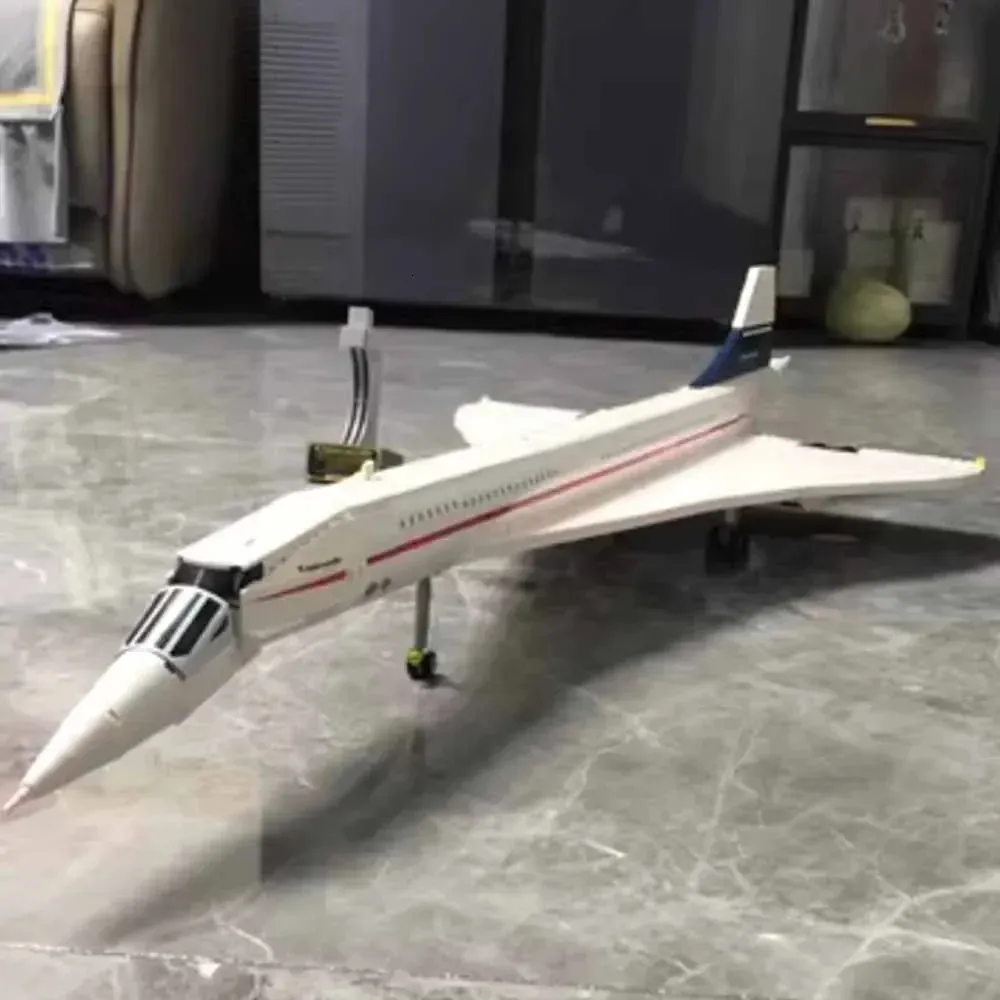 Concorde Airbus Building Blocks Technical 105CM Airplane Model Brick ...