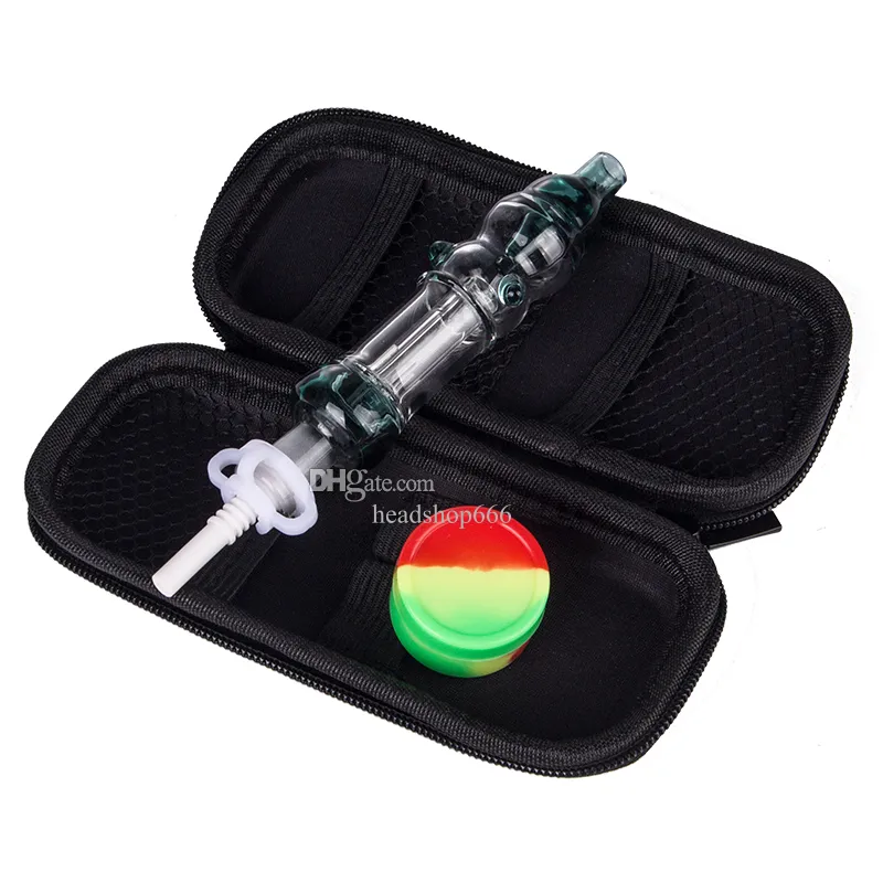 Headshop666 NC015 Smoking Pipe Dab Rig Glass Water Bong Bag Set 10mm ...