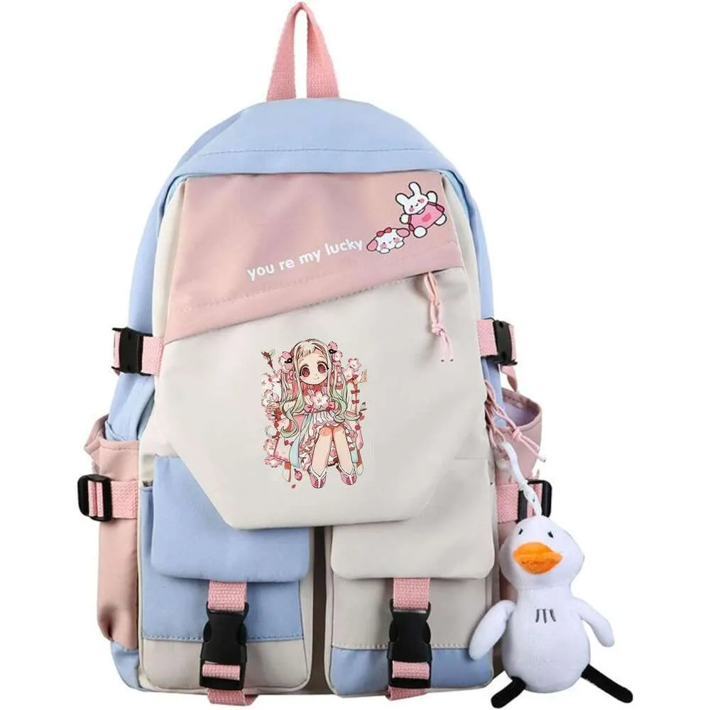 ISaikoy Hanako Kun Anime Ita Backpack Toilet Bound Bookbag For School ...
