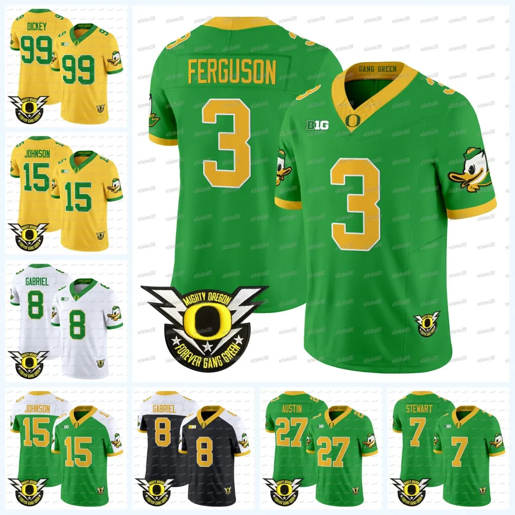 Oregon Ducks Football Jerseys 2024: Gabriel, Dickey, Stewart, Nix ...
