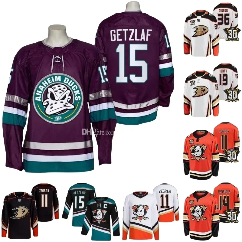 Anaheim Duck Hockey Jersey Frank Vatrano Troy Terry Mason McTavish Ryan ...