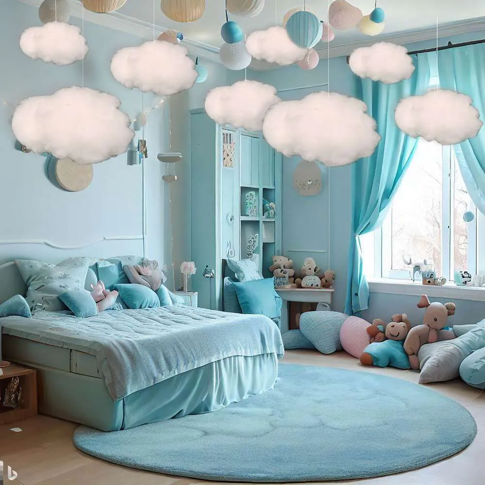 Artificial Cloud Decorations - 3D Fake Cloud Props for Dreamy Wedding ...
