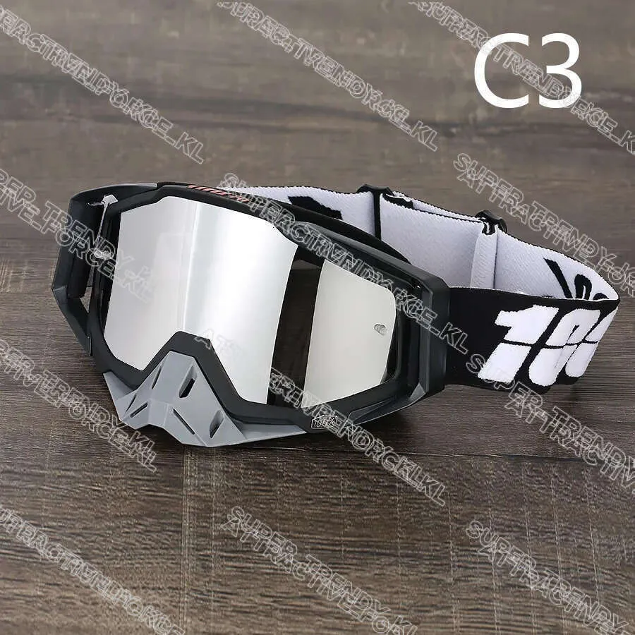 Spot 100% Off-Road Motorcycle Goggles - Dustproof, Anti-Fog, UV ...