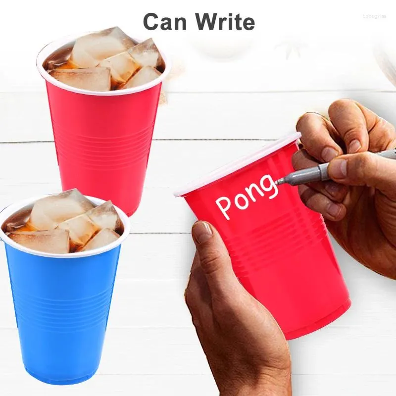 20 Pack Disposable Plastic Reusable Coffee Cup For Table Tennis And ...