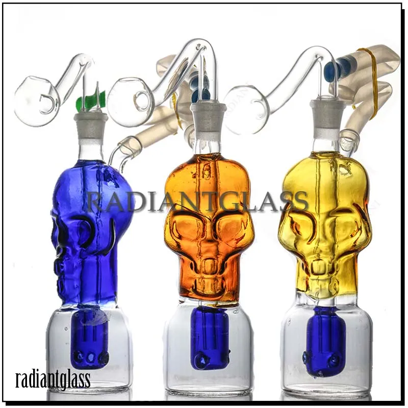 SmokPro Thick Pyrex Glass Bubbler Oil Rig Mini Water Hookah Smoking ...