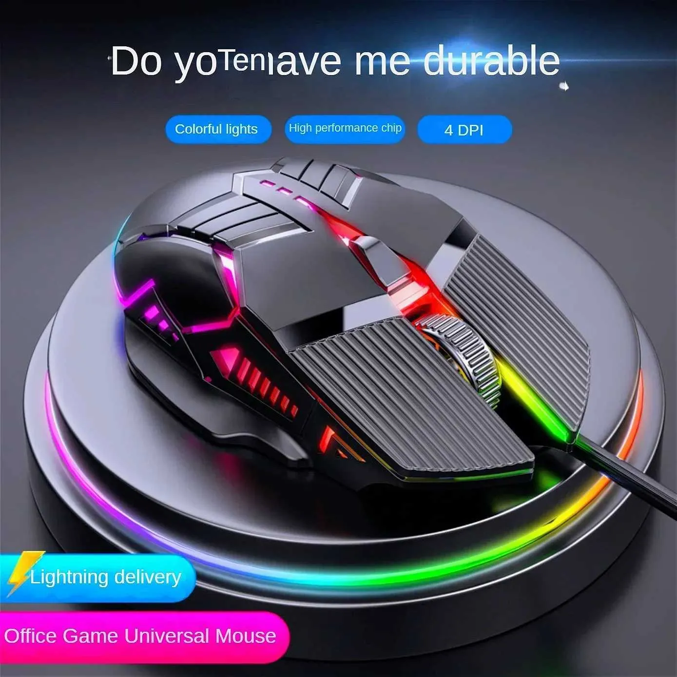 GamerLX241024 Wired Gaming Mouse 6 Button 3200 DPI... From Beauty_of ...