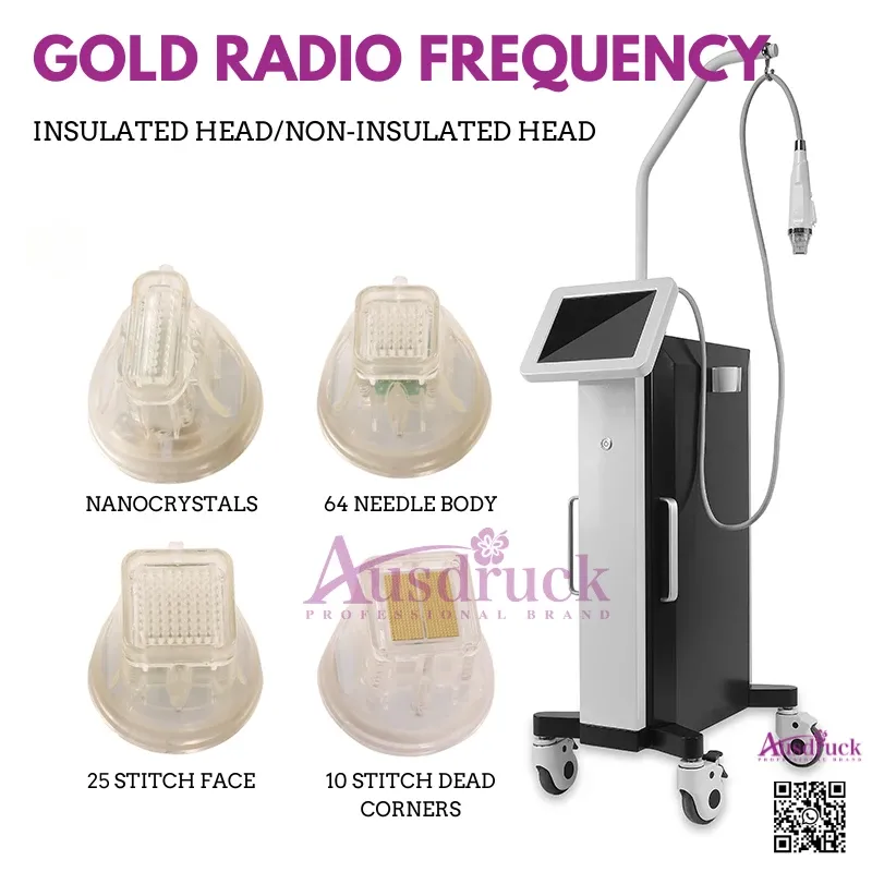 Premium Gold RF Microneedling Cartridges - Advanced Nanocrystal Multi ...