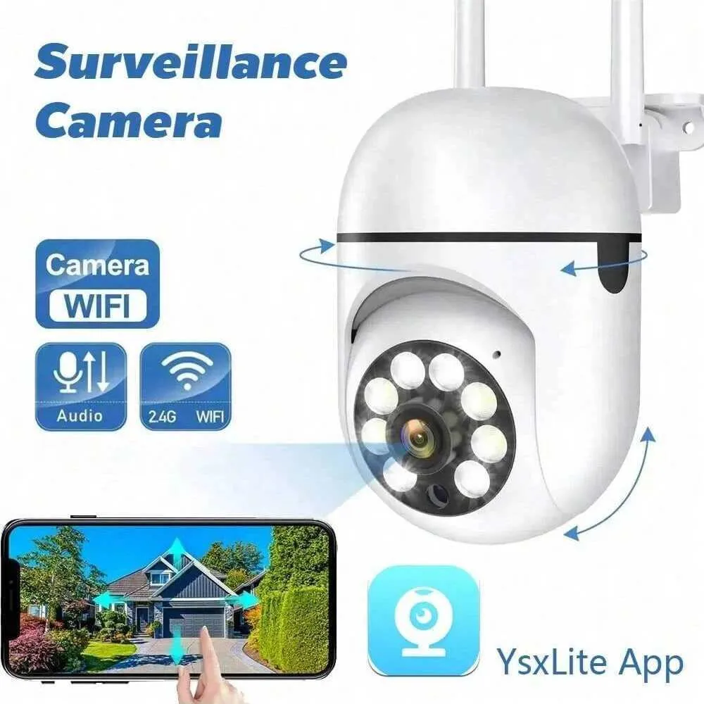 Mini 720P WiFi IP Camera, Smart Home Video Surveillance System with Two ...