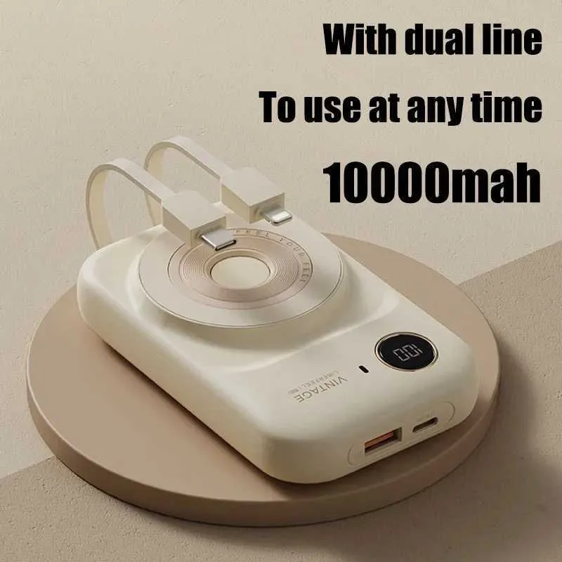 Retro Camera Magnetic Mi Hypersonic Power Bank 10000mAh Portable Cell ...