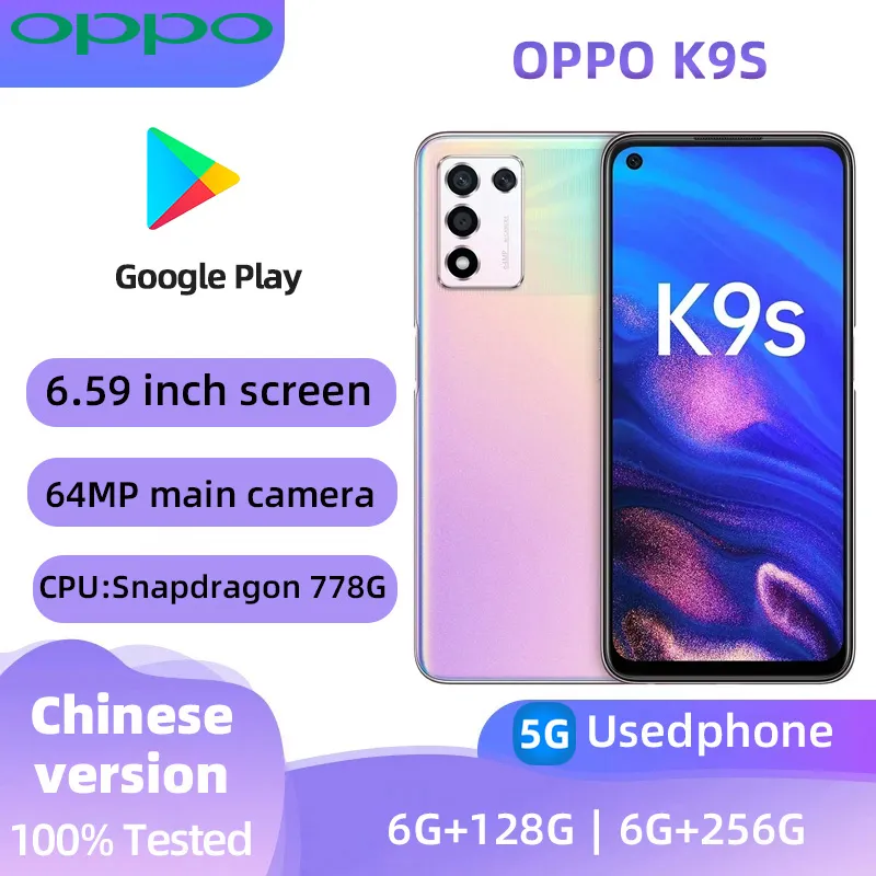 DHgate.com:Oppo K9S 5G Refurbished Smartphone: 120Hz 6.59" Display, Snapdragon 778G, 64MP Camera ...