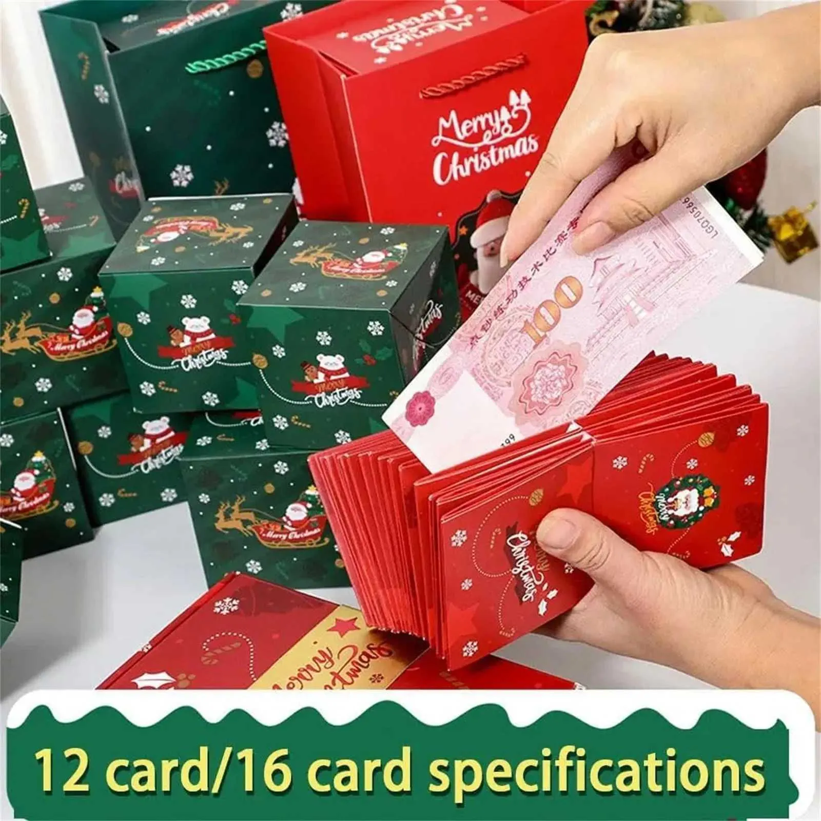 DIY Surprise Gift Box With Red Envelope Creative Folding Paper Design ...