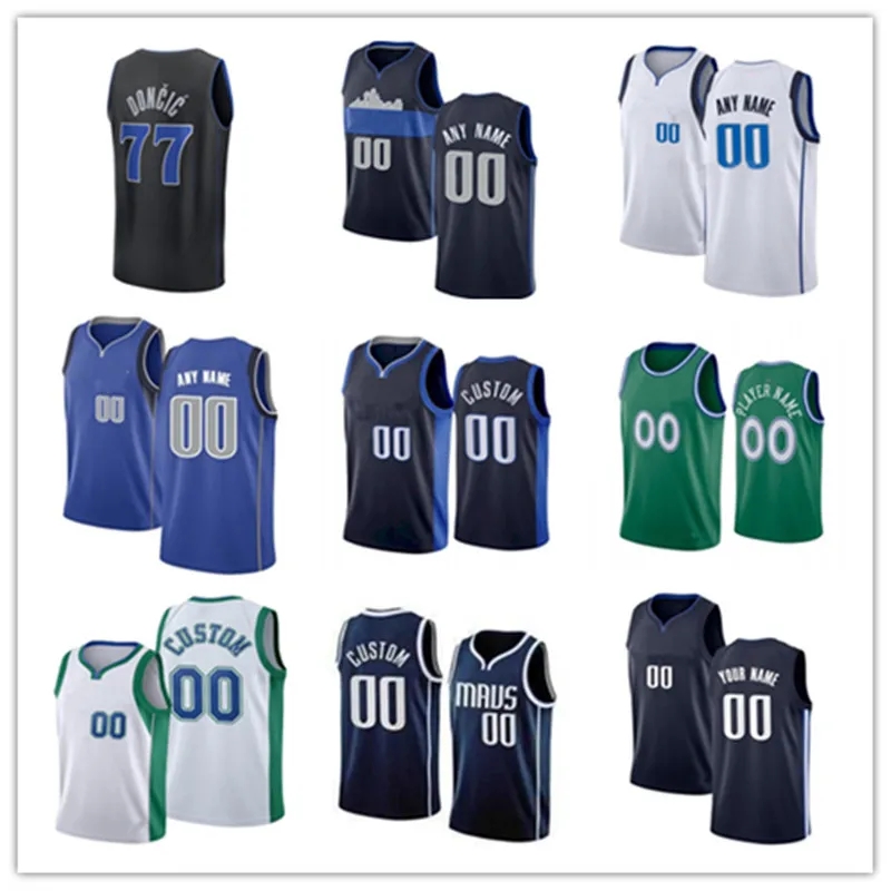 Custom Mavs Custom Basketball Shirts Featuring Klay, Doncic, Irving ...