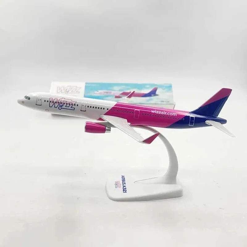 WIZZ AIR A321 & A320 NEO Diecast Airplane Building Kit 20cm Resin ...