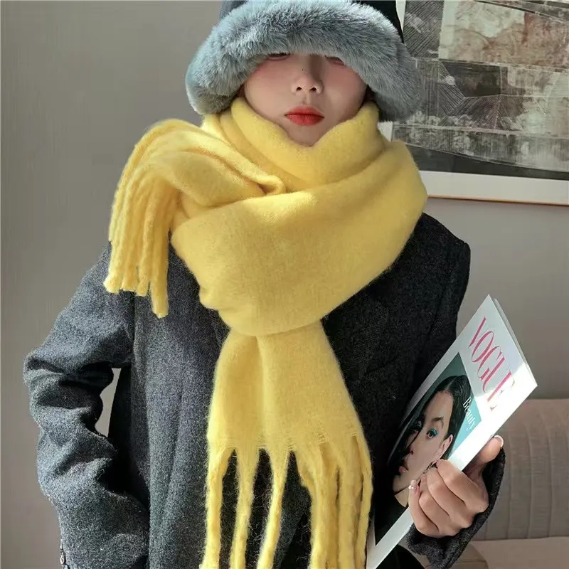 Warm Winter Scarf: Women's Solid Color Shawl ... From Gaxia518888, $61. ...