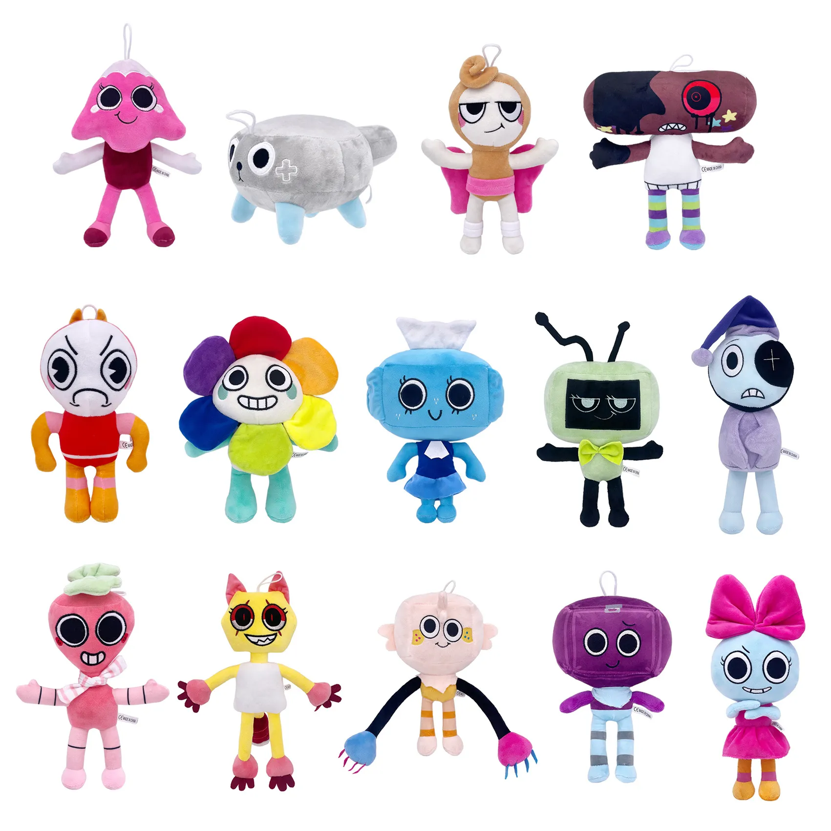 Dandy's World Plush Kawaii Dandy World Scrap Stuffed Horror Game Goob ...