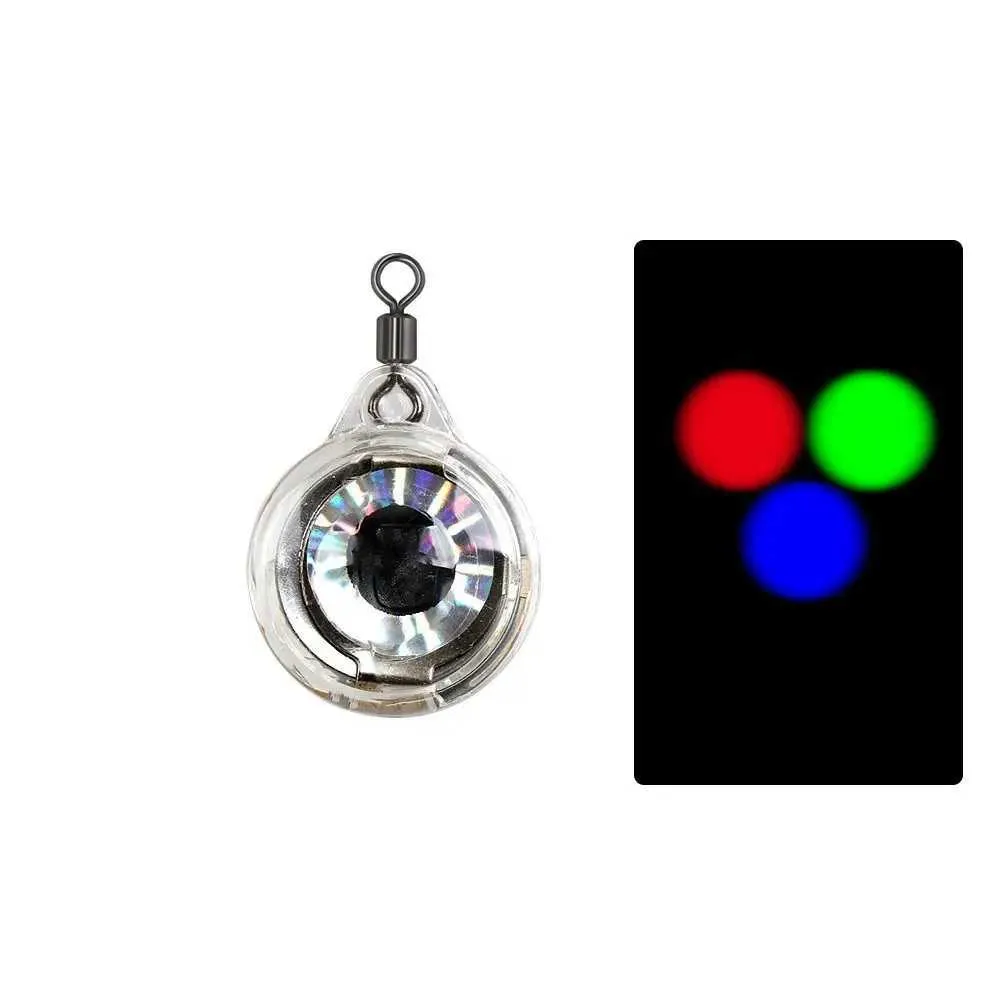 Deep Drop Fishing LED Lure Light - Underwater Flash Lamp, Eye Shape ...