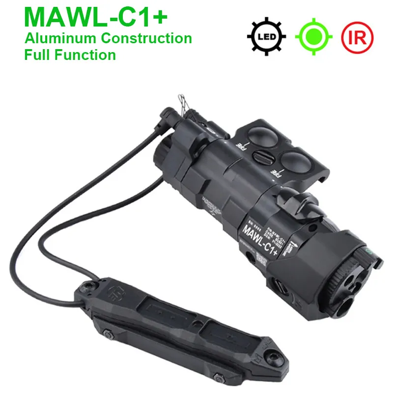 Upgraded CNC Aluminum MAWL C1+ Tactical Green Quantum Cascade Laser ...