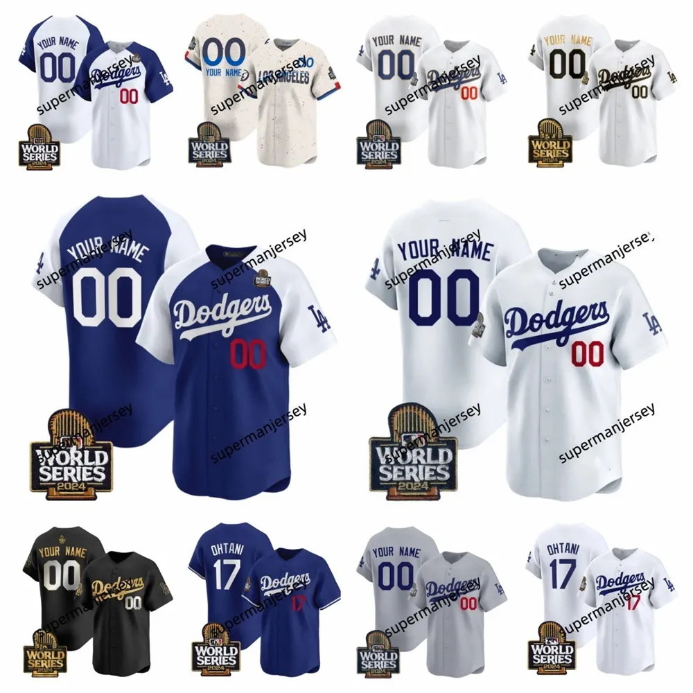 FREDDIE FREEMAN Dodgers Baseball Jerseys For Kids, Men & Women Custom ...
