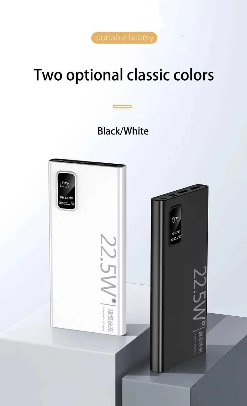 20000mAh Fast Charging Power Bank - Portable USB C Battery Pack, Shop ...