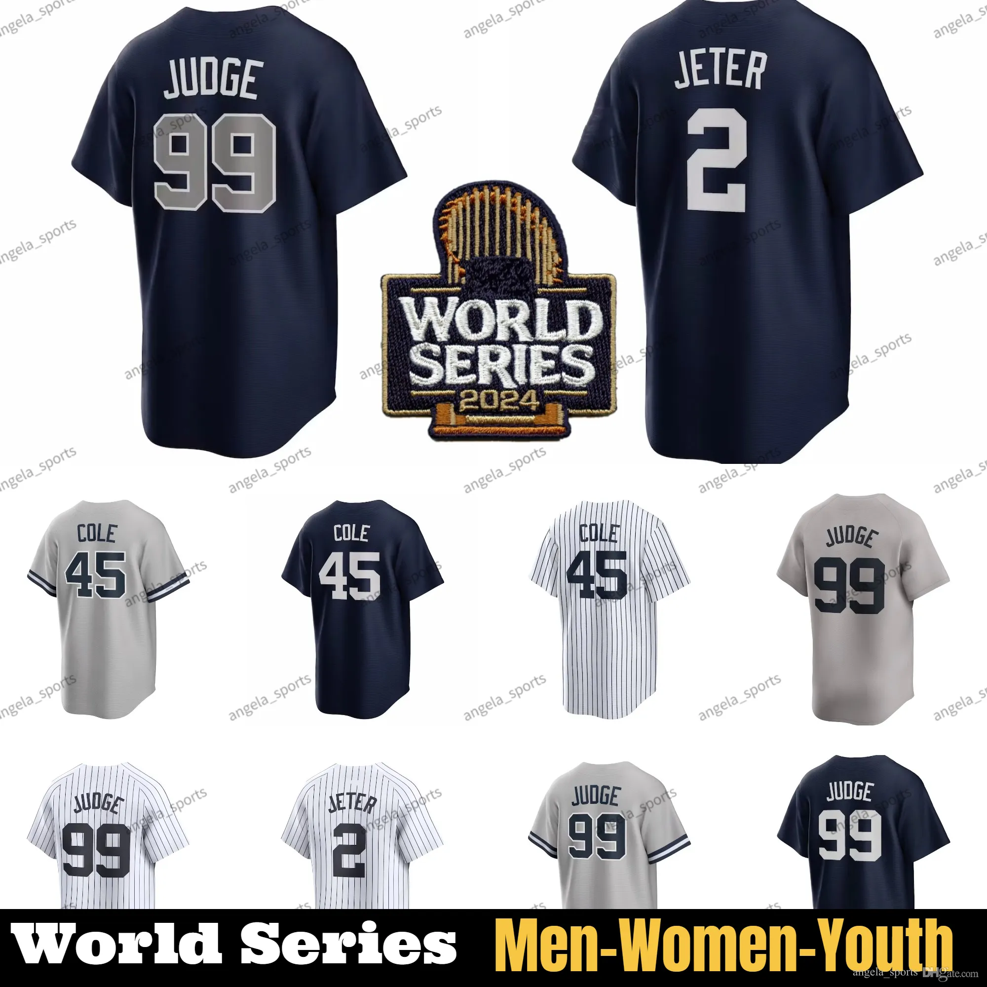 Baseball Jersey: Stanton, Soto, Mayza, Berti, Cole, Cousins, Gil, Aaron ...