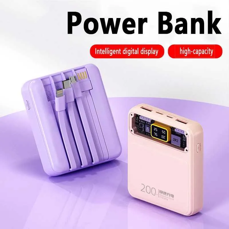 20000mAh Portable Power Pack: 4-in-1 Fast Charging - Shop Now for ...