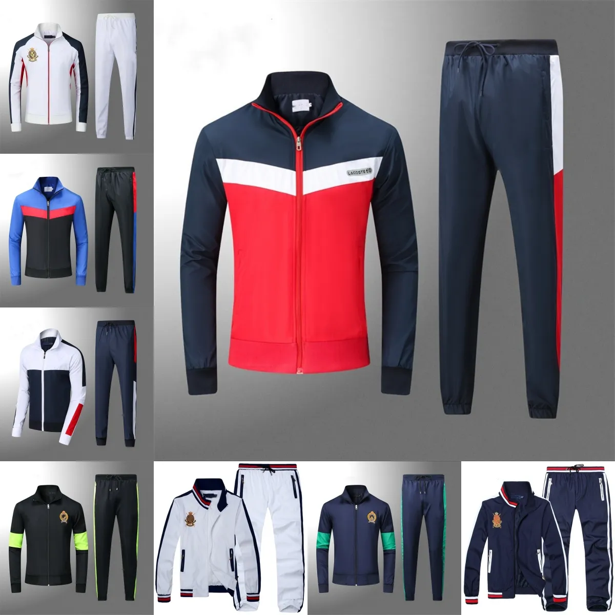 Mens Designer Tracksuits Black Hoodie Tracksuit For Men, Loose Fit ...