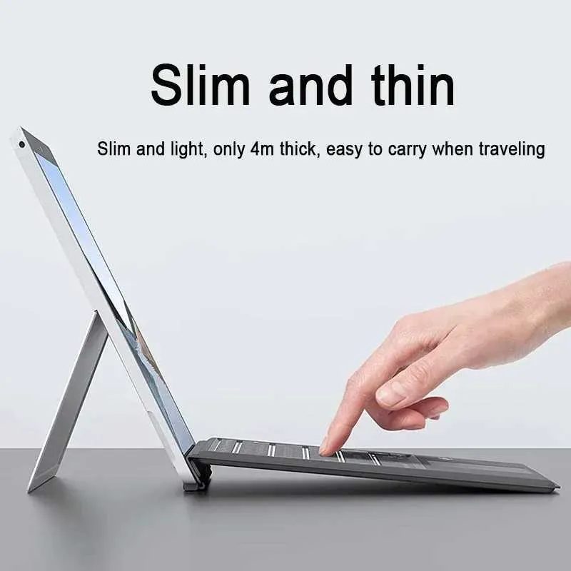 Miffy Foldable Keyboard Trackpad For Surface Pro 3/4/5/6/7 Go, 1/2/3 ...