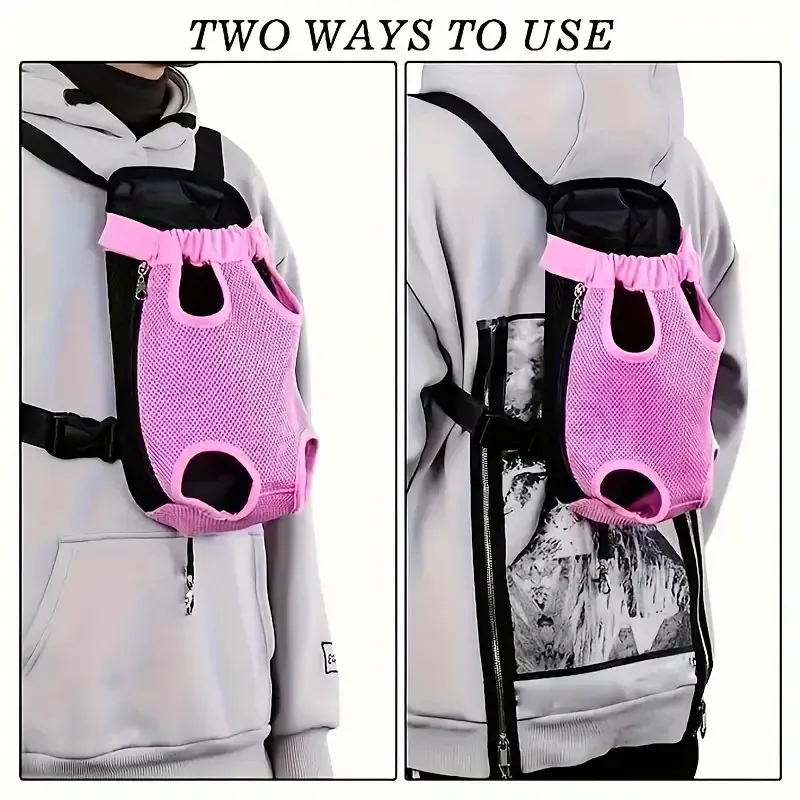 DHgate.com:Breathable Mesh Pet Carrier Backpack - Travel Tote Bag for ...