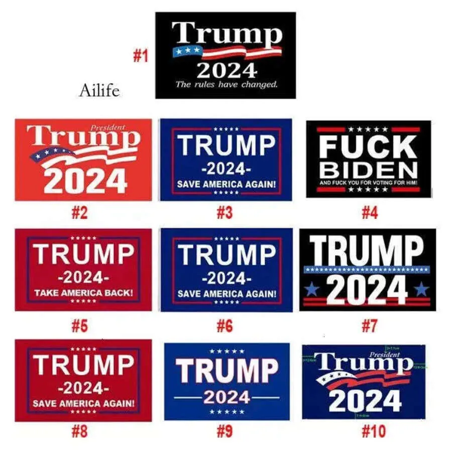 Trump Flags 3x5ft 20 Styles Re Elect Take America Back Brass Grommets ...