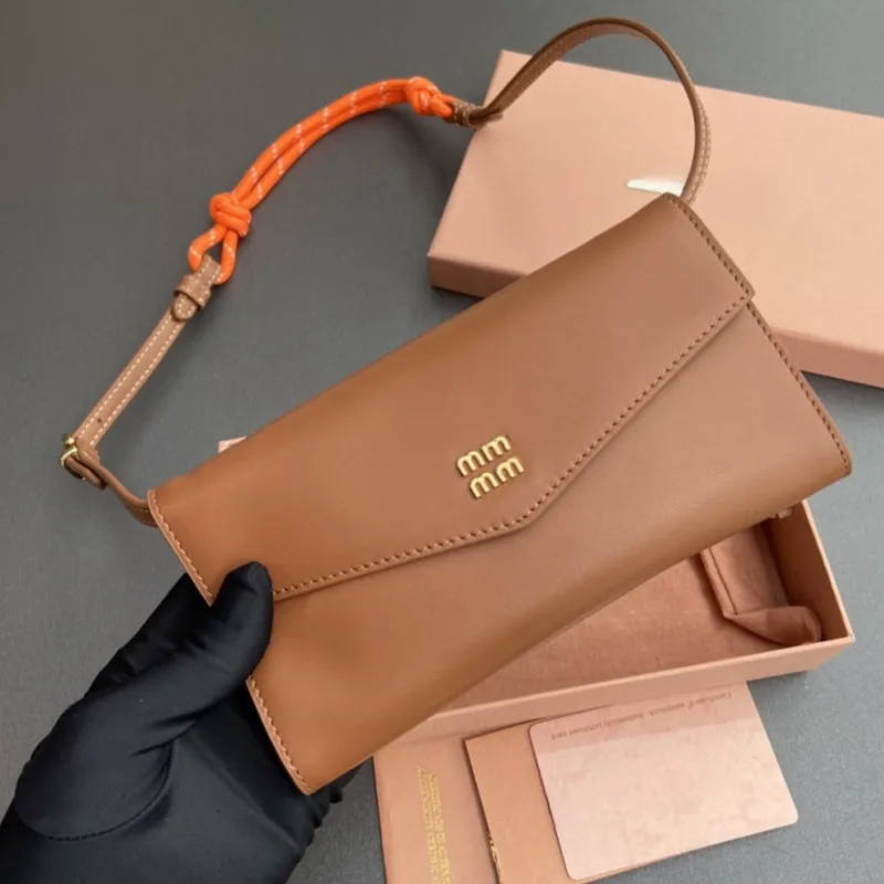 10A Ox Leather With Rope Strap Embellished Ox Leather Purse Designer ...