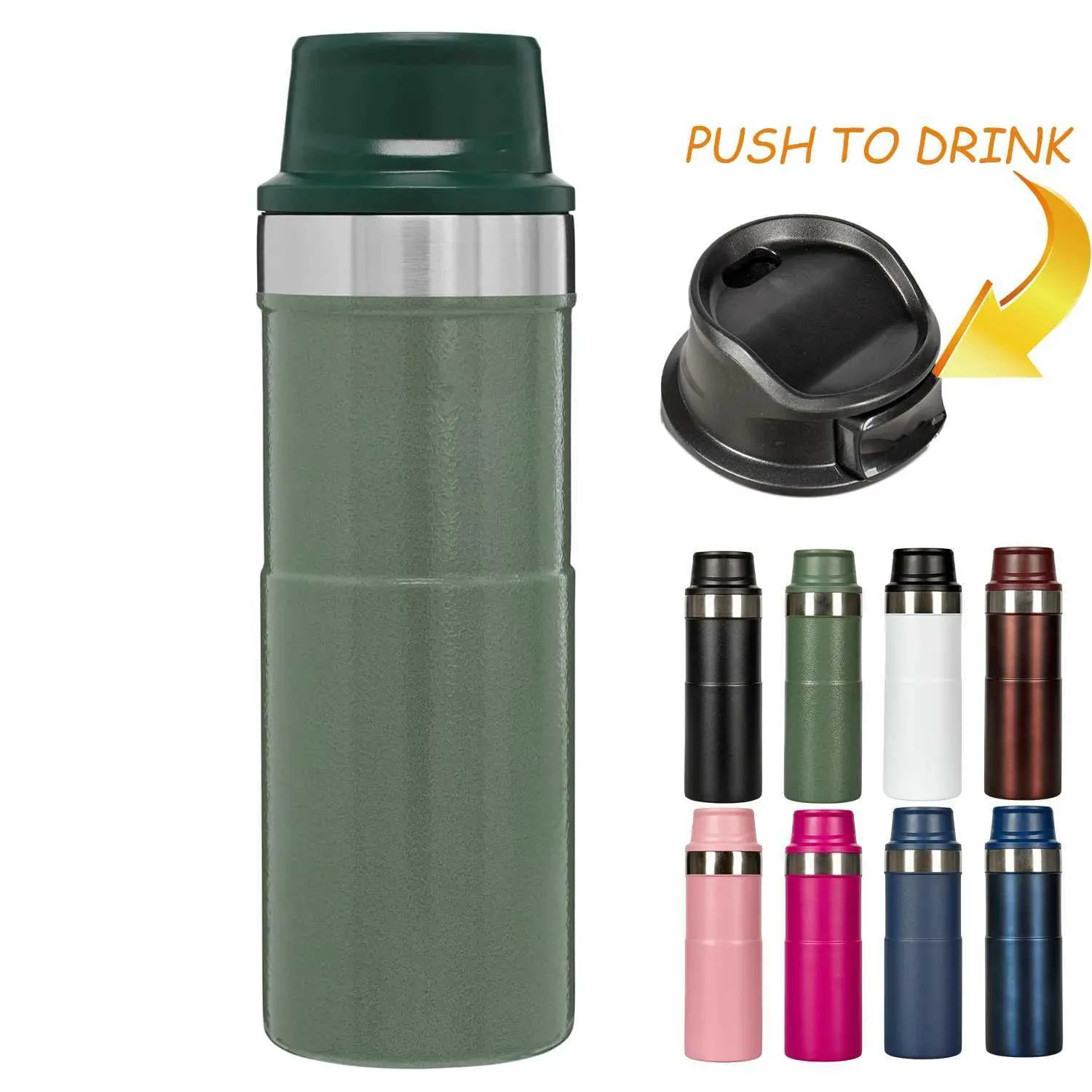 Classic Trigger Action Travel Thermos Travel Mug ... From Sts_018, $13. ...