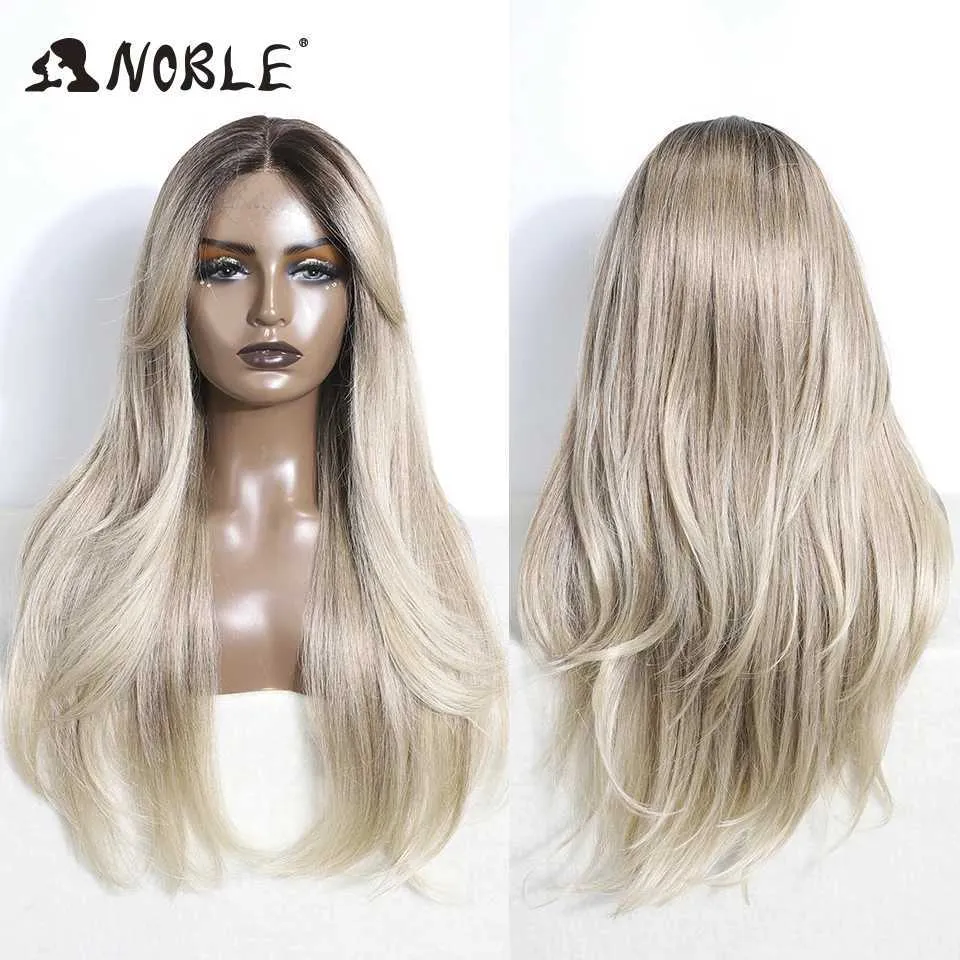Synthetic Lace Front Wig 13x6 Ombre Straight Deep Wave High Temperature ...
