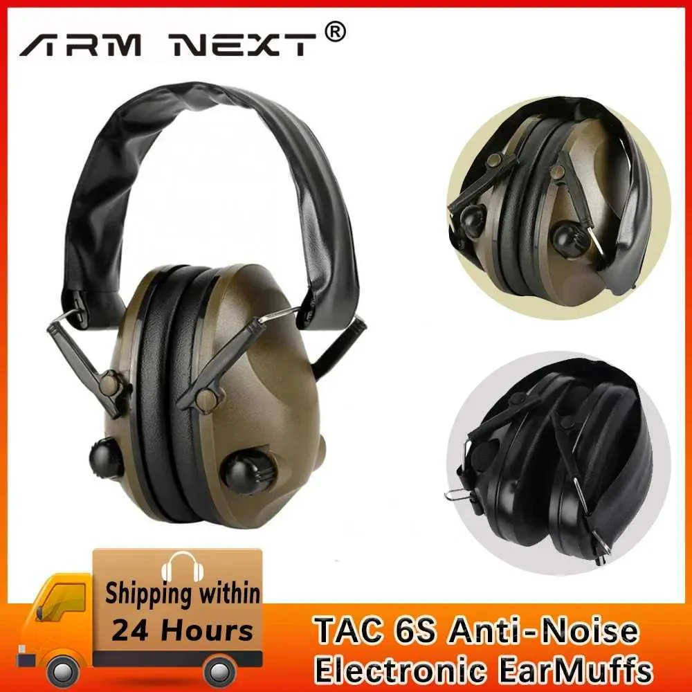 DHgate.com:Tactical Earphone 6S Anti-Noise Shooting Headset - Soft ...