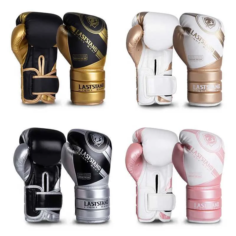 Professional Muay Thai Boxing Gloves for Adults & Teenagers - Leather ...