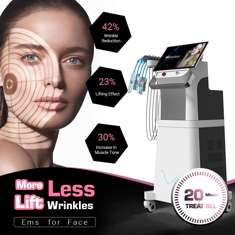 Pro EMS Face RF Radio Frequency 3 In 1 Beauty Laser Equipment For Skin ...